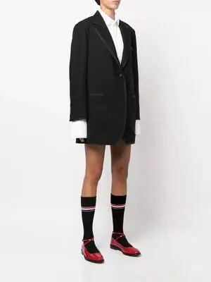 Thom Browne Longline Single-breasted Blazer