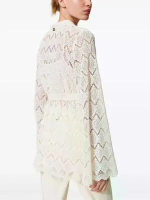 TWINSET Macramé Lace Shirt