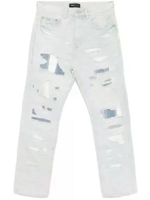 Purple Brand Knee Length Jeans For Men
