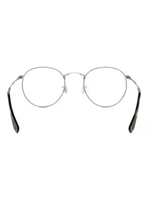 Ray-ban Round-frame Glasses - Black