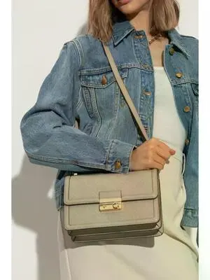 Tory Burch T Monogram Leather Shoulder Bag