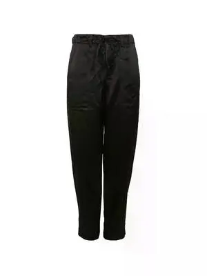 Proenza Schouler White Label Drawstring Straight-leg Trousers
