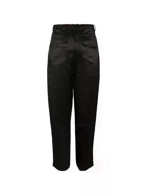 Proenza Schouler White Label Drawstring Straight-leg Trousers