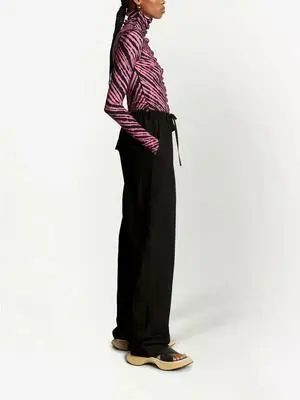 Proenza Schouler White Label Drawstring Straight-leg Trousers