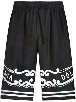 Dolce & Gabbana Logo-print Bermuda Shorts