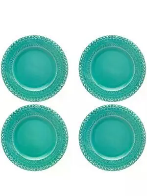 BORDALLO PINHEIRO Fantasia Dinner Plates - Blue