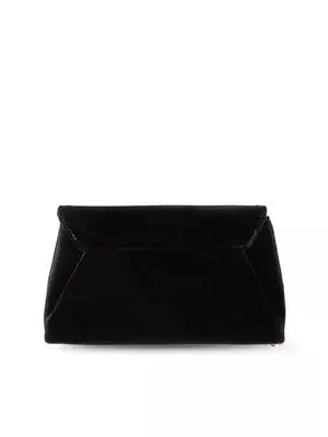 Versace Medusa Head Velvet Shoulder Bag