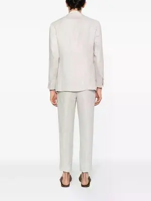 Boglioli Single-breasted Linen Suit