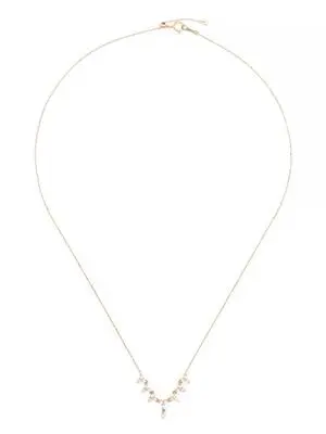PERSEE 18kt Gold Diamond Tennis Necklace - Yellow