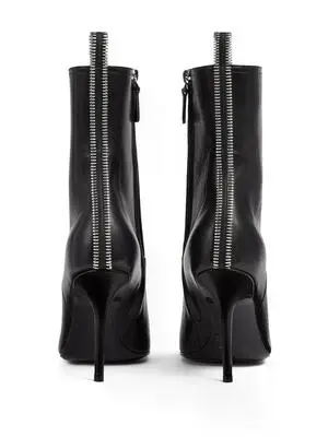 Dsquared2 100mm Zip-detail Leather Boots