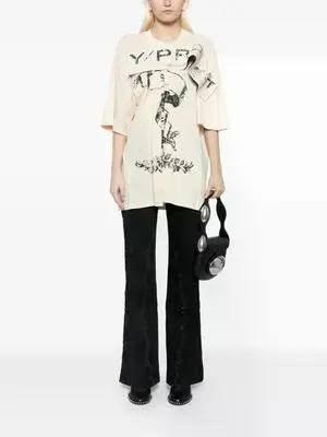 Y/project Side Hook Flared Jeans
