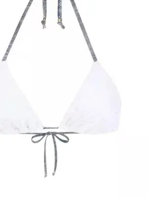 AMIR SLAMA Colour-block Triangle Bikini