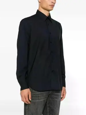 PT TORINO Virgin Wool Shirt - Blue