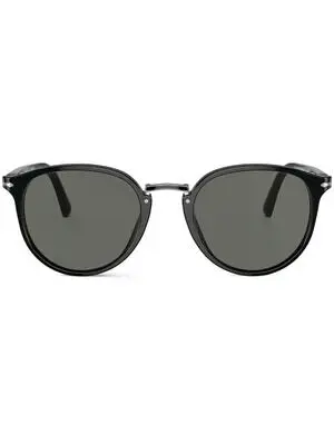 Persol Round-frame Sunglasses - Black