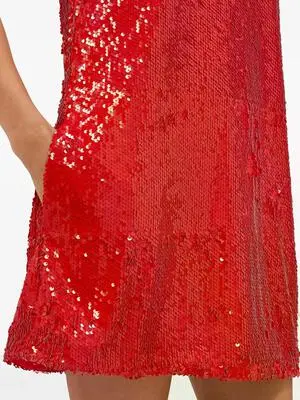 MSGM Sequin-embellished Mini Dress