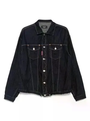 Dsquared2 Drawstring Denim Jacket