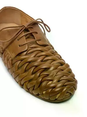 Marsèll Steccoblocco Interwoven Leather Derby Shoes