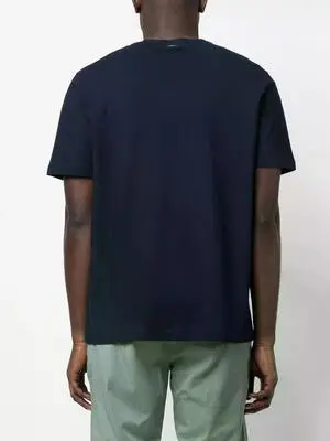 Herno Crew-neck Short-sleeve T-shirt - Blue