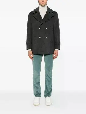 BARBA NAPOLI Double-breasted Pea Coat