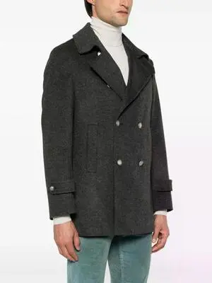 BARBA NAPOLI Double-breasted Pea Coat