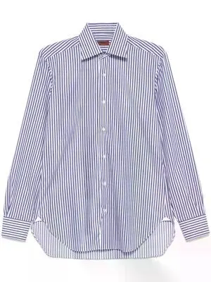 BARBA NAPOLI Striped Shirt