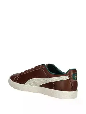 PUMA Clyde Leather Lace-up Sneakers