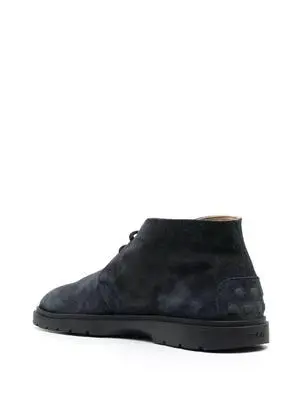 TOD'S Suede Desert Boots - Blue