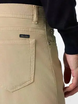 Brooks Brothers Cotton Tapered Trousers
