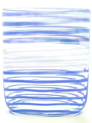 CARLO MORETTI Bora Striped Glass - Blue