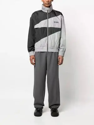 Kenzo Two-tone Logo-print Lightweight Jacket