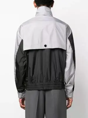 Kenzo Two-tone Logo-print Lightweight Jacket
