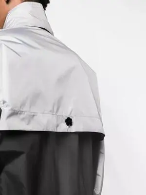 Kenzo Two-tone Logo-print Lightweight Jacket