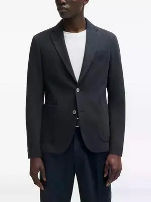 BOSS Cotton-blend Blazer - Blue