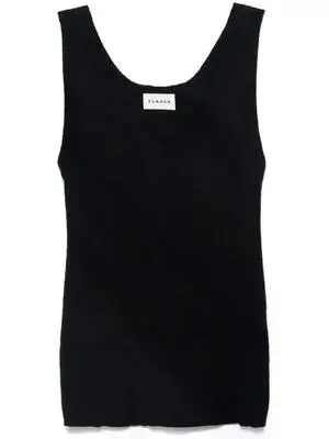 P.a.r.o.s.h Ribbed-knit Tank Top