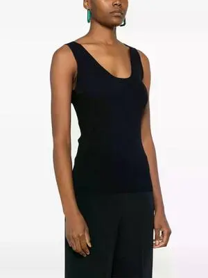 P.a.r.o.s.h Ribbed-knit Tank Top