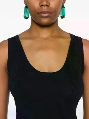 P.a.r.o.s.h Ribbed-knit Tank Top