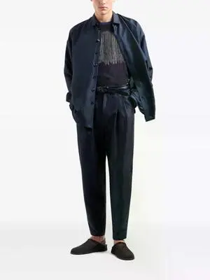 Giorgio Armani Silk Shirt Jacket