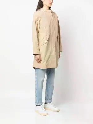 Woolrich Hooded Mid-length Coat