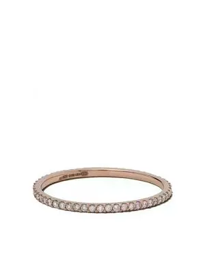 WE BY WHITEBIRD 18kt Rose Gold Diamond Solange Ring - Pink