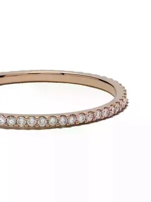 WE BY WHITEBIRD 18kt Rose Gold Diamond Solange Ring - Pink