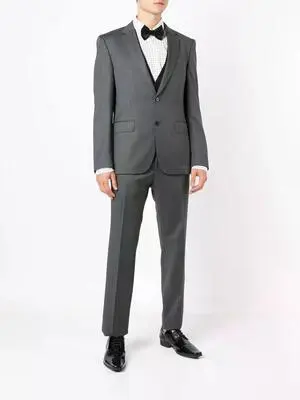 BOSS Single-breasted Fitted Blazer - Grey