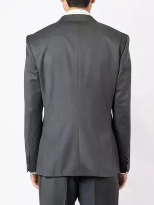 BOSS Single-breasted Fitted Blazer - Grey