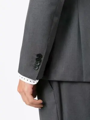 BOSS Single-breasted Fitted Blazer - Grey