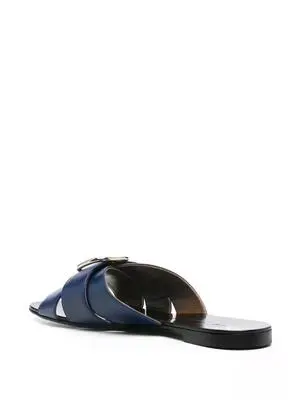 GIUSEPPE ZANOTTI Geraldine Flat Slides - Blue