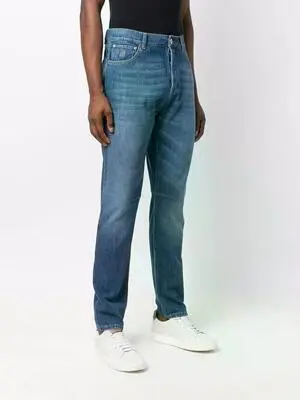 Brunello Cucinelli Straight-leg Jeans - Blue