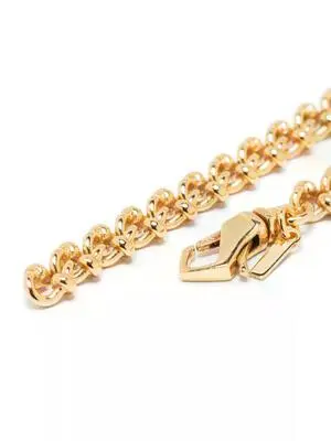 Emanuele Bicocchi Knot-detail Plated Chain Bracelet