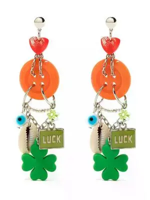 AMIR SLAMA Charm Earrings - Multicolour