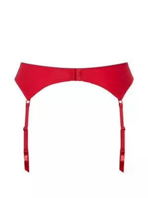 MAISON CLOSE Le Petit Secret Garter Belt - Red