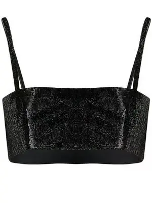 NUE Charlotte Crystal-embellished Top