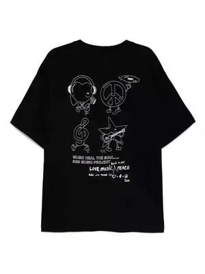 FIVE CM Embroidered T-shirt